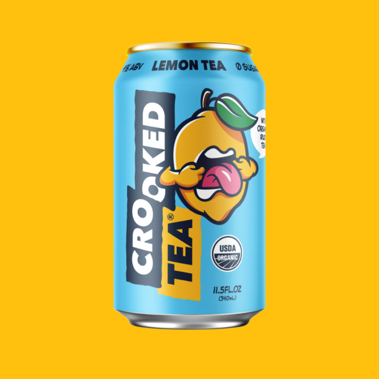 Crooked Tea Lemon Hard Iced Tea