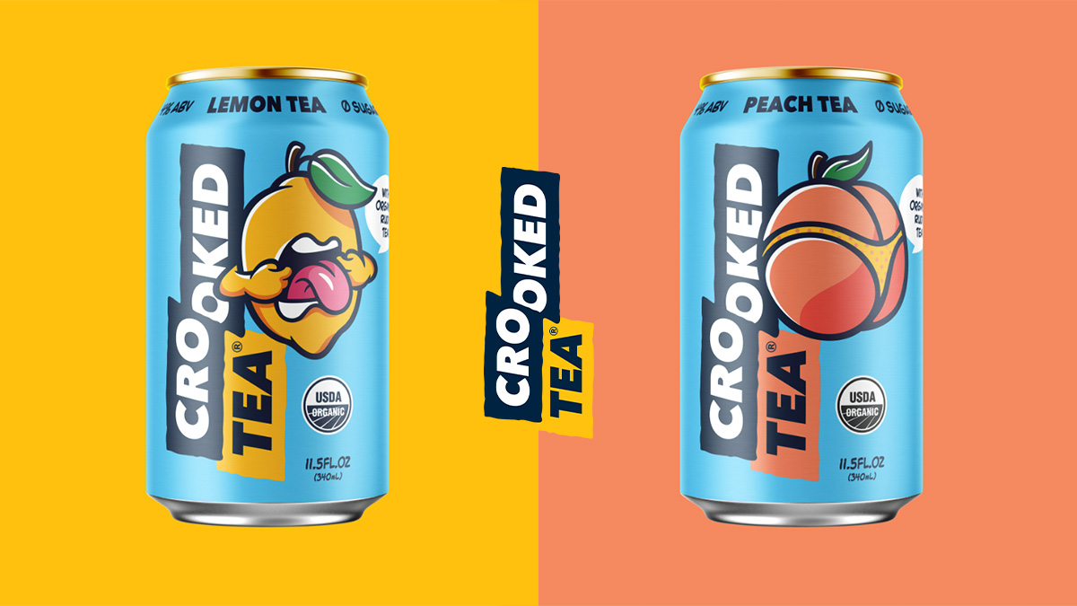 Crooked Tea - Hard Iced Tea Made with Real RUDE Brewed Tea