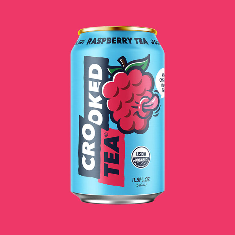 Crooked Tea Raspberry Hard Iced Tea