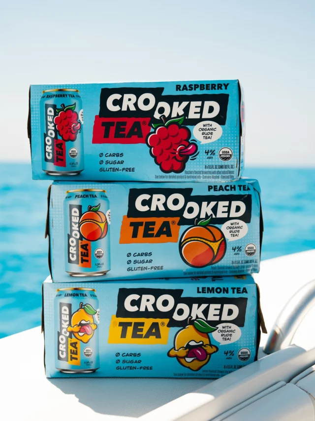 Crooked Tea - Hard Iced Tea Made with Real RUDE Brewed Tea